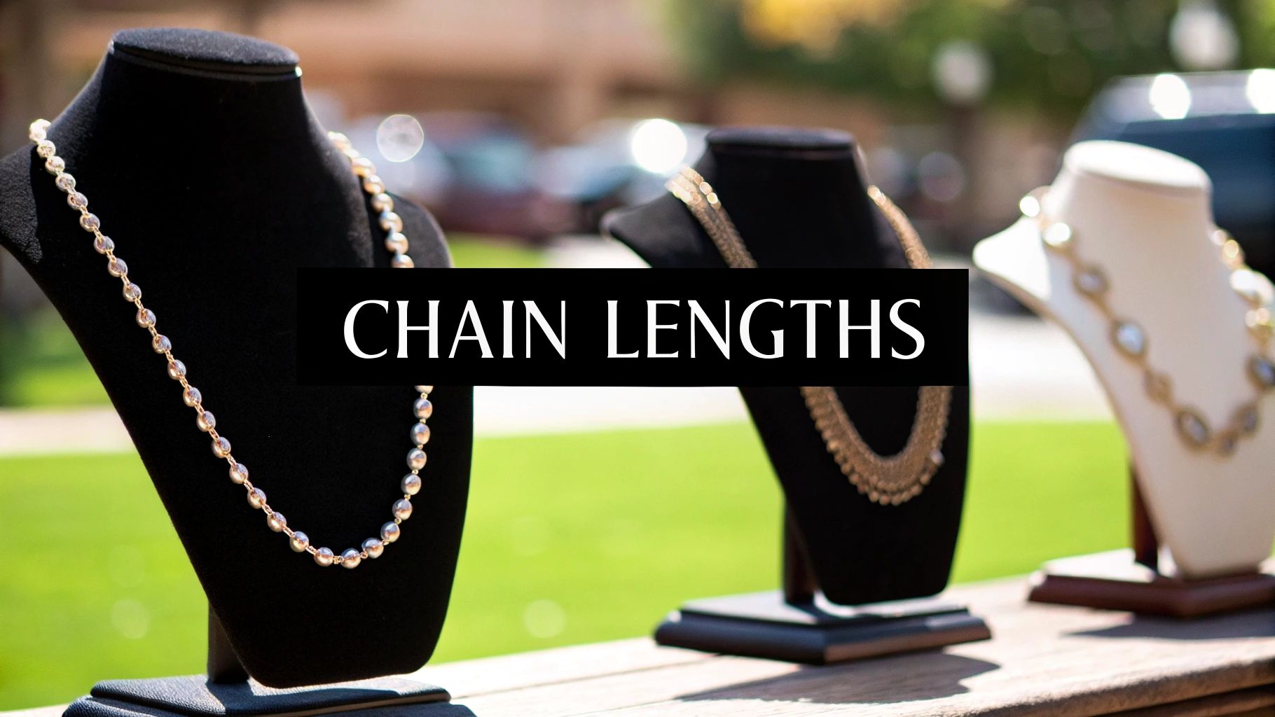 A Guide to Chain Length for Necklaces – Hidden Forever