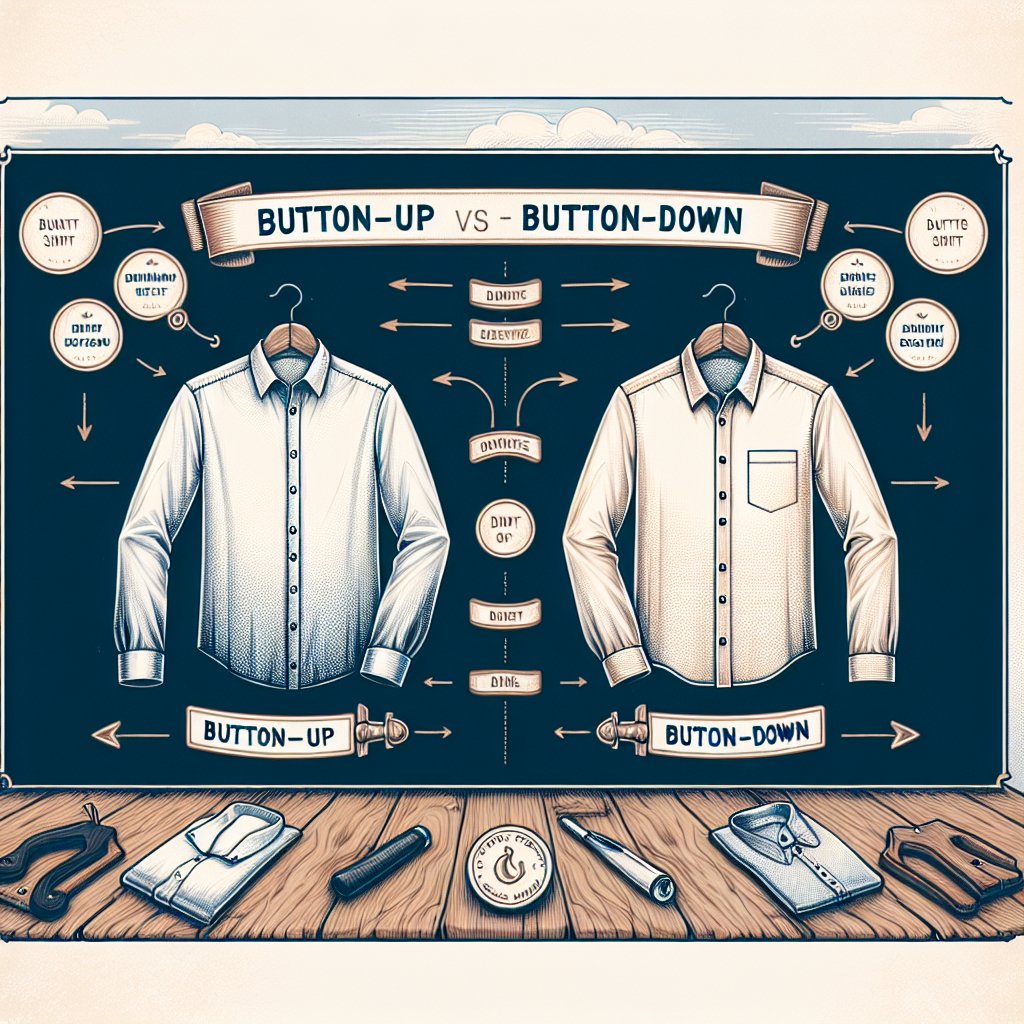 Button Up Vs Button Down | Differences Explained – Hidden Forever